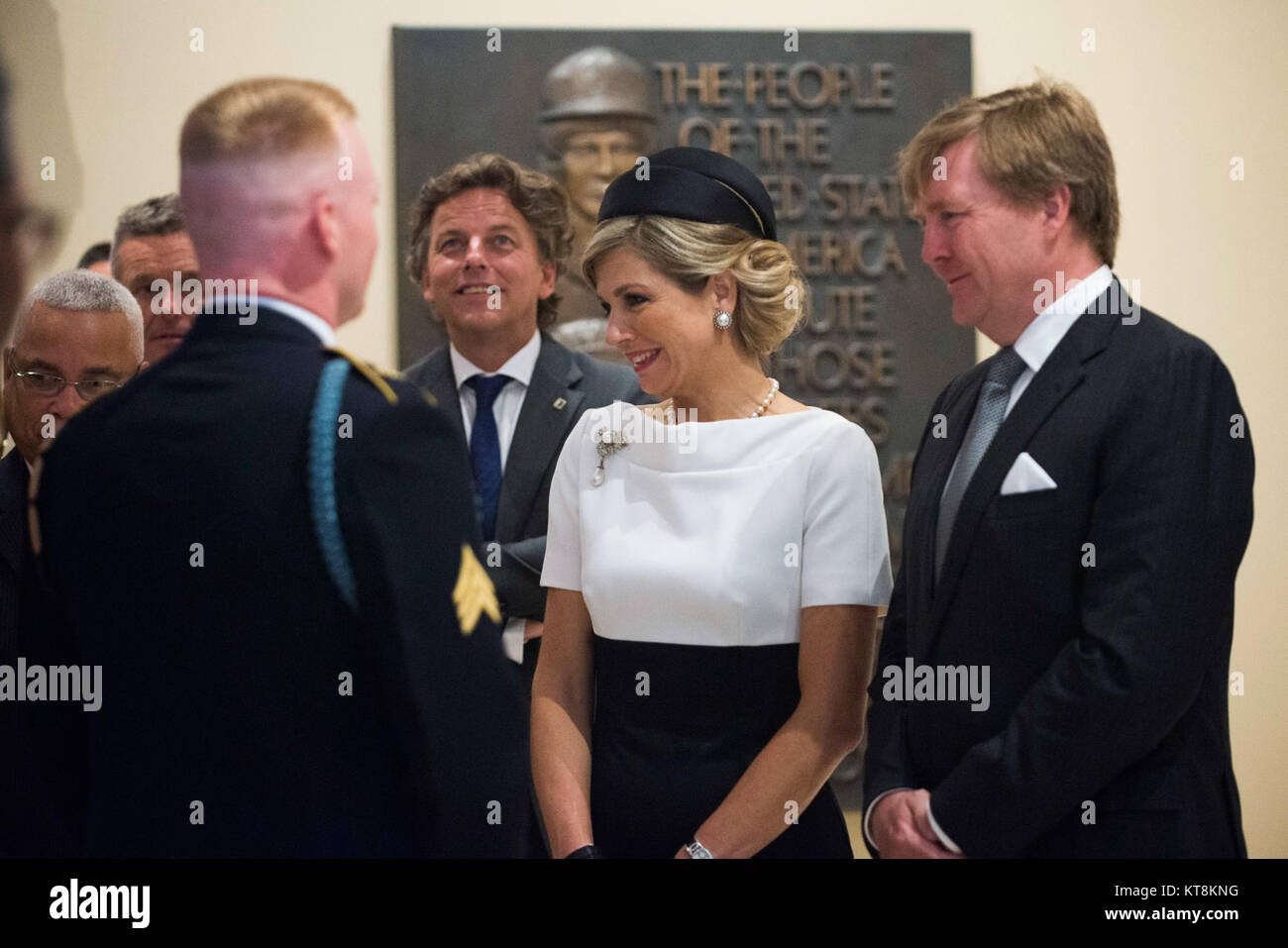 His Majesty King Willem-Alexander, right, and Her Majesty Queen Máxima ...