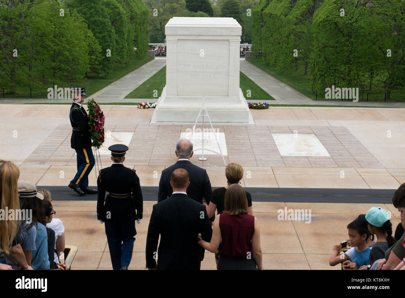 A wreath ceremony in honor of all fallen Aggies took place at the Tomb ...