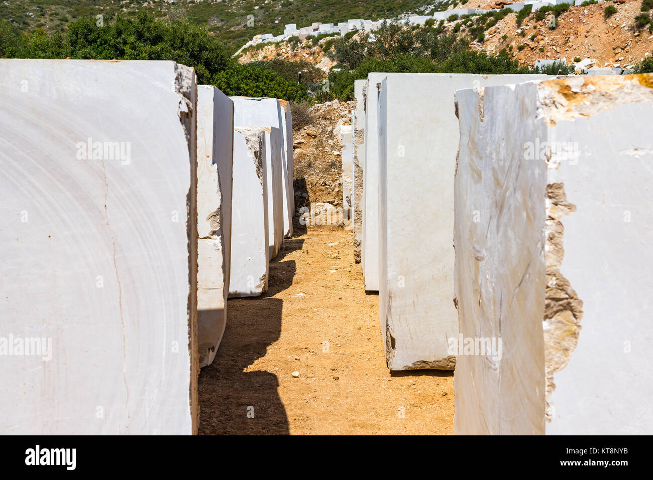 Travertine quarry hi-res stock photography and images - Alamy