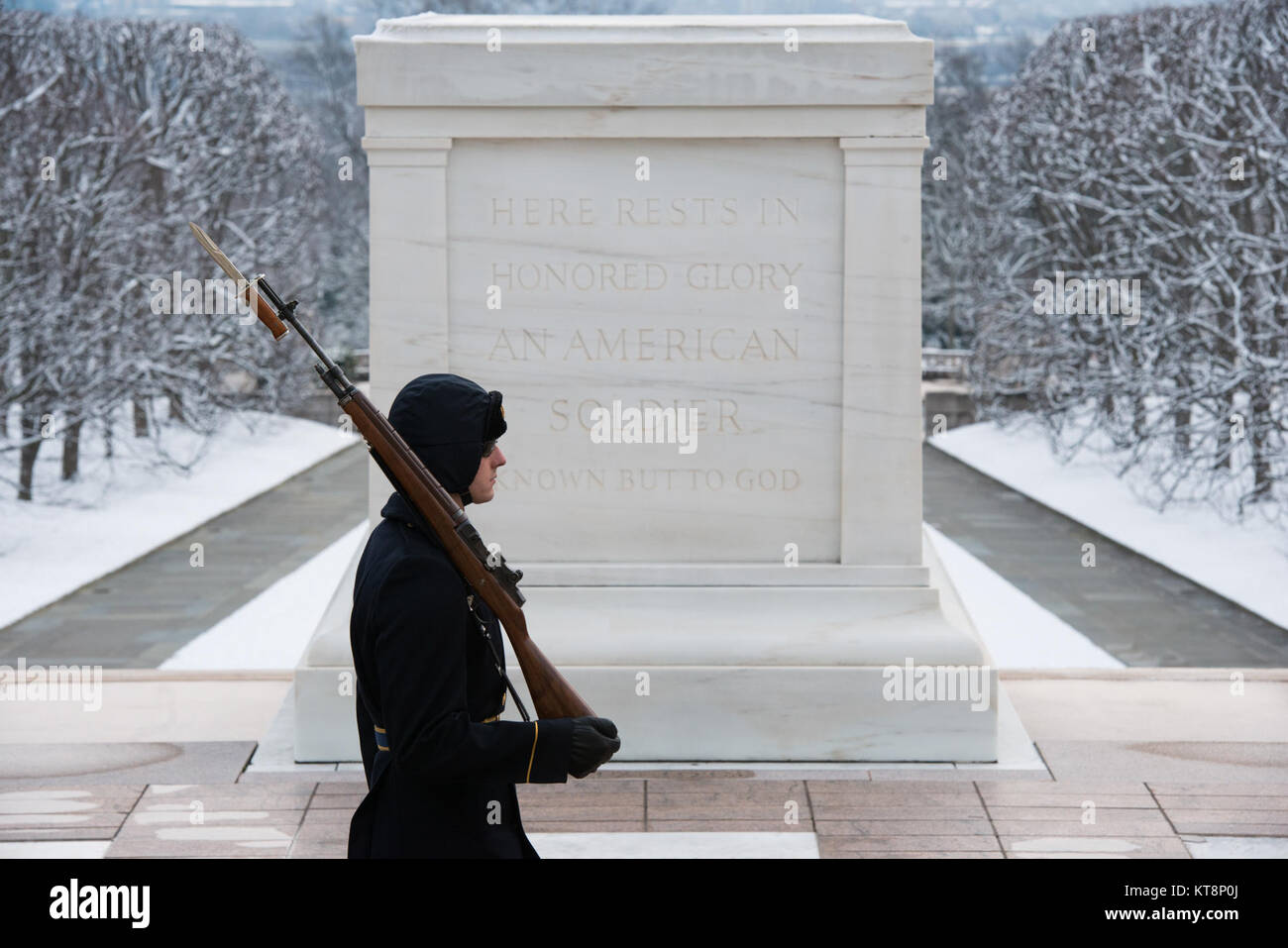 Tomb Sentinels, part of the 3d U.S. Infantry Regiment (The Old Guard ...