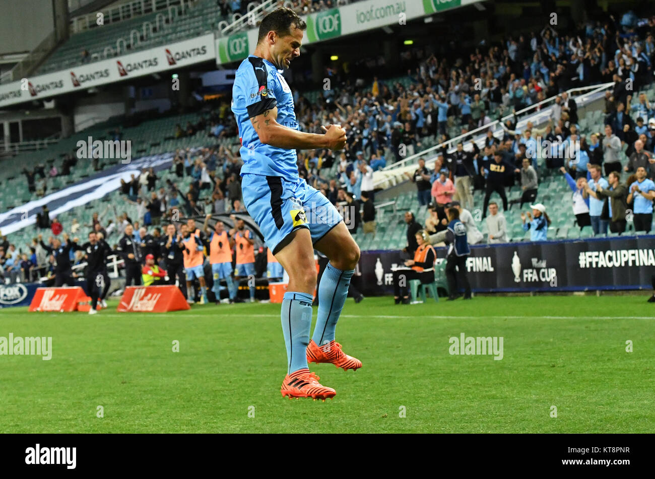FFA Cup final between Sydney FC and Adelaide United at the Allianz ...