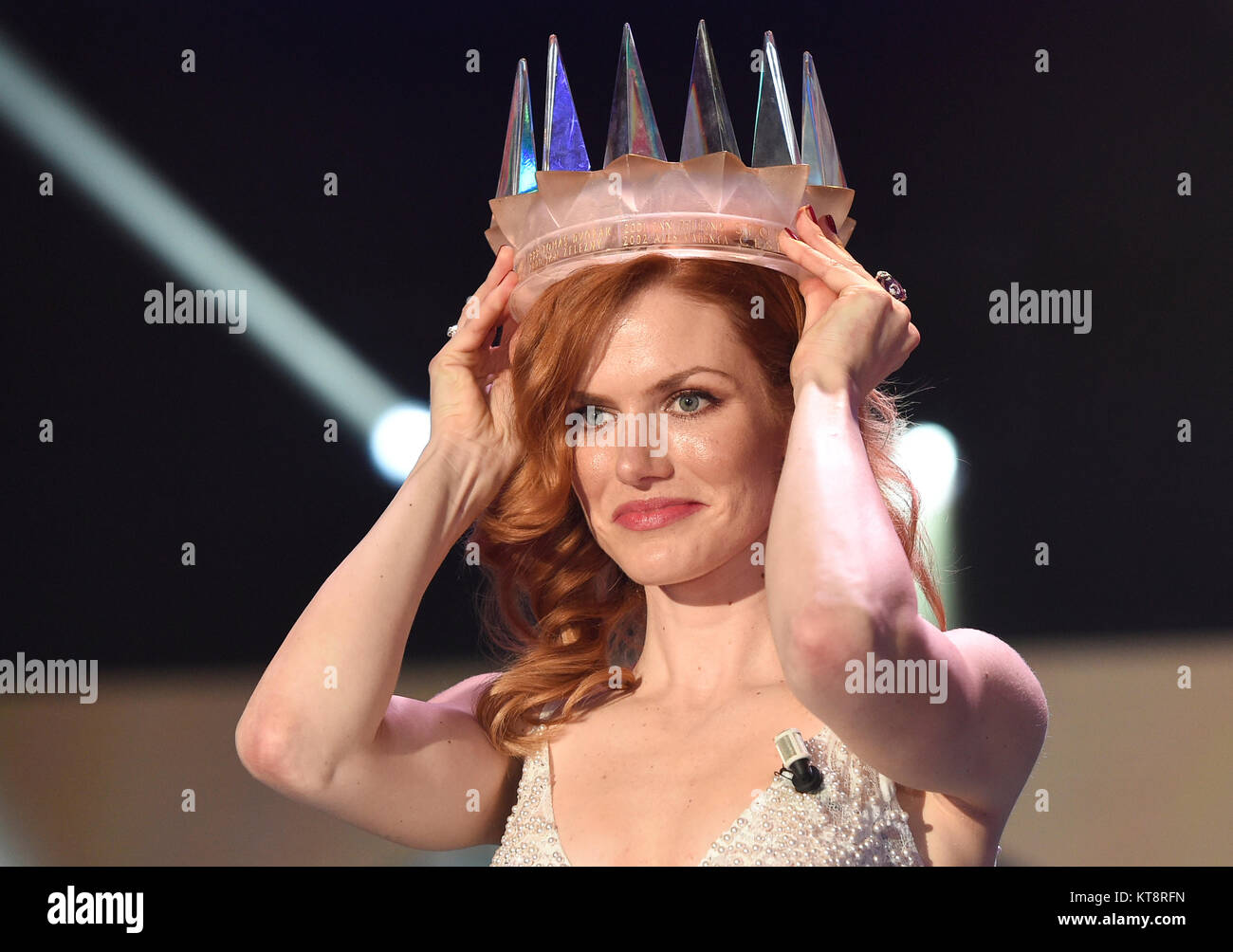 Prague, Czech Republic. 21st Dec, 2017. Biathlete Gabriela Koukalova ...