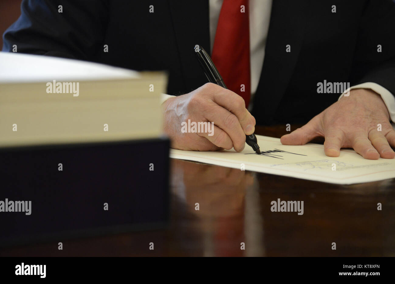 Animated President Signing Bill
