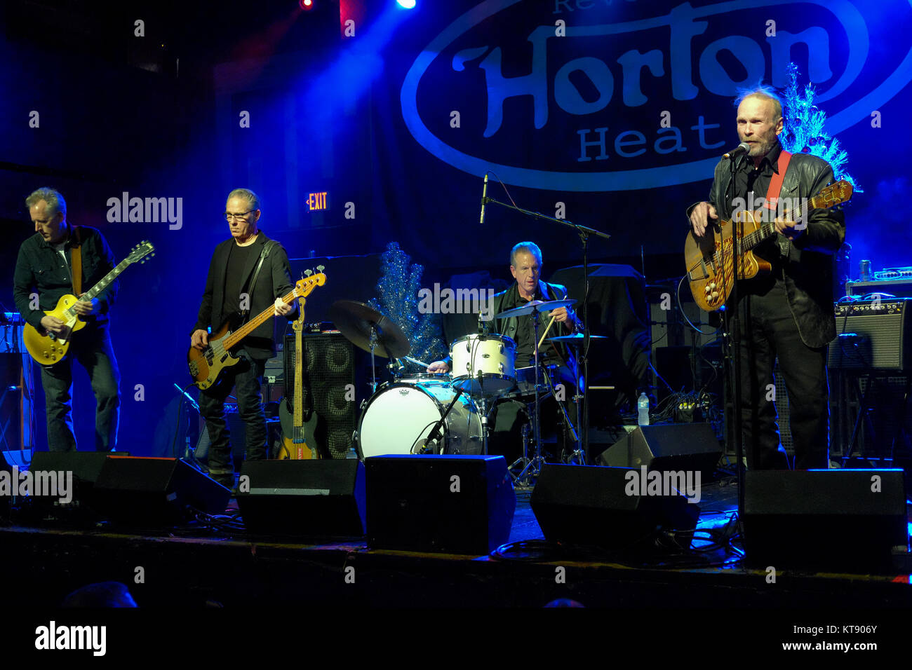 Fort Lauderdale, FL, USA. 21st Dec, 2017. Phil Alvin of The Blasters ...