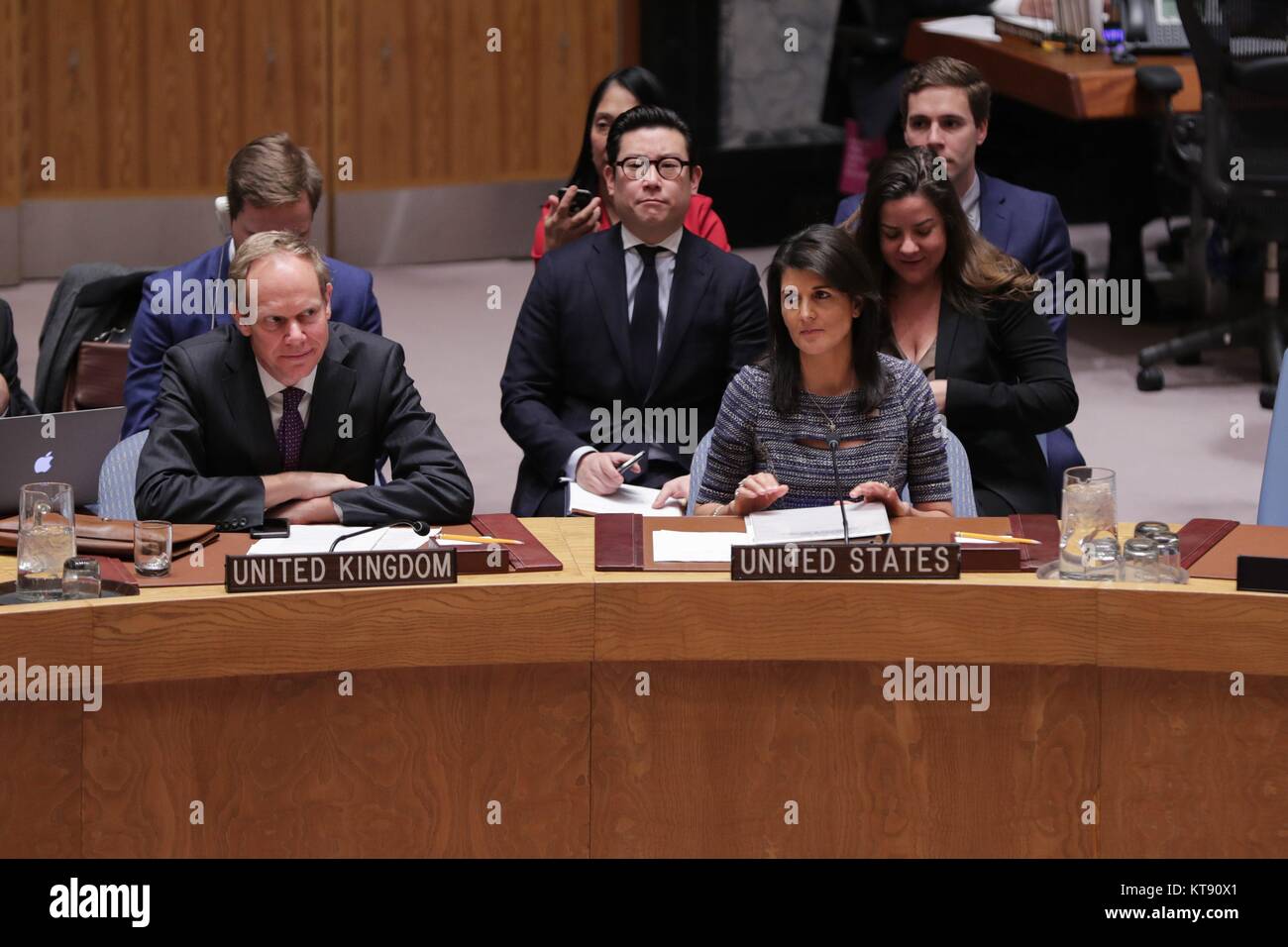 United Nations, New York, USA, December 22 2017 - Nikki R. Haley ...