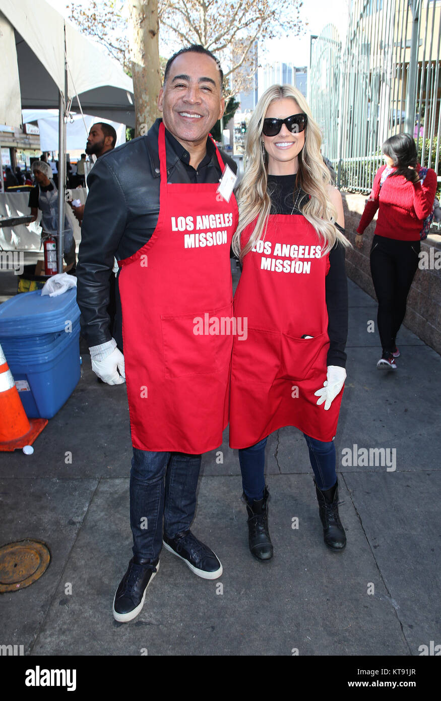 Los Angeles, Ca, USA. 22nd Dec, 2017. Tim Storey, Christina El Moussa ...