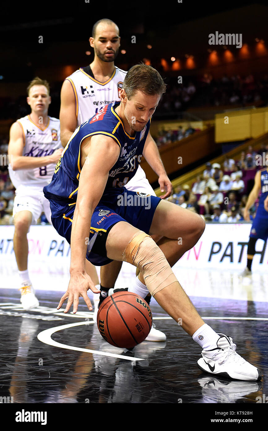 Brisbane, Queensland, Australia. 23rd Dec, 2017. Daniel Kickert of the ...
