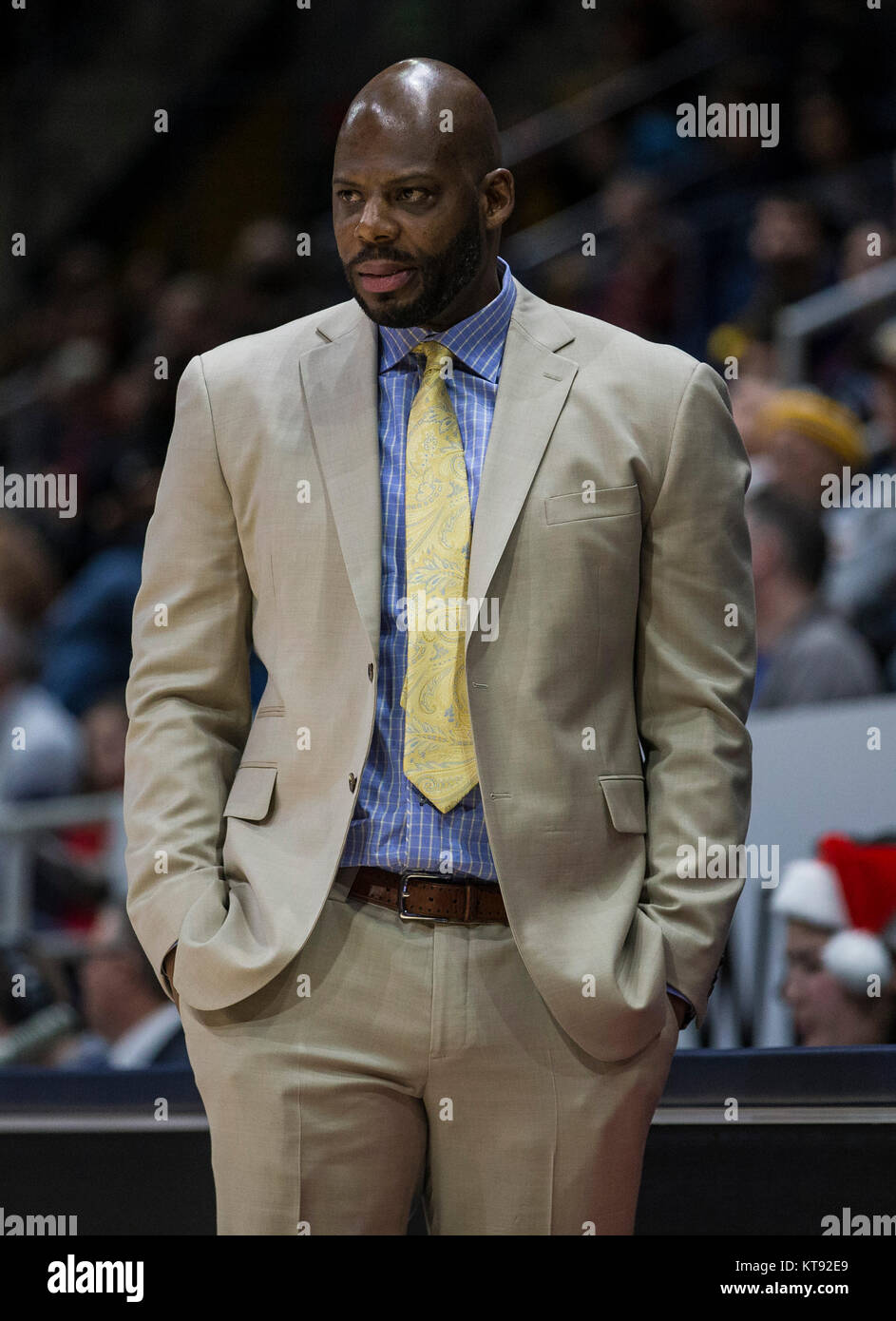 Dec 22 2017 Berkeley, CA, U.S.A. California head coach Wyking Jones ...
