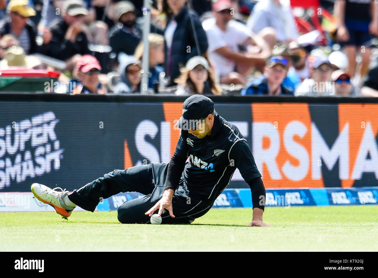 Hagley Oval, Christchurch, New Zealand. 23rd Dec, 2017. International ...