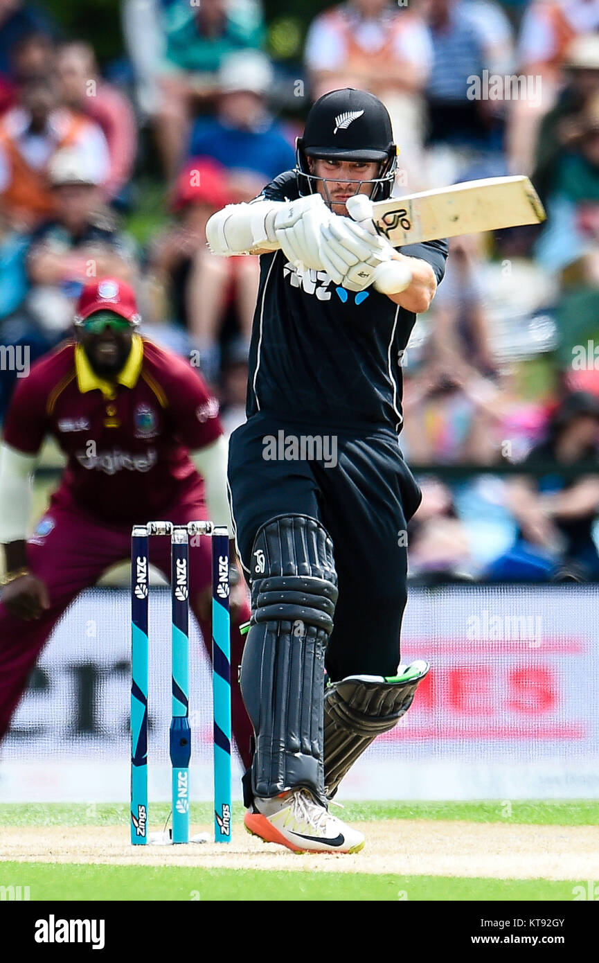 Hagley Oval, Christchurch, New Zealand. 23rd Dec, 2017. International ...