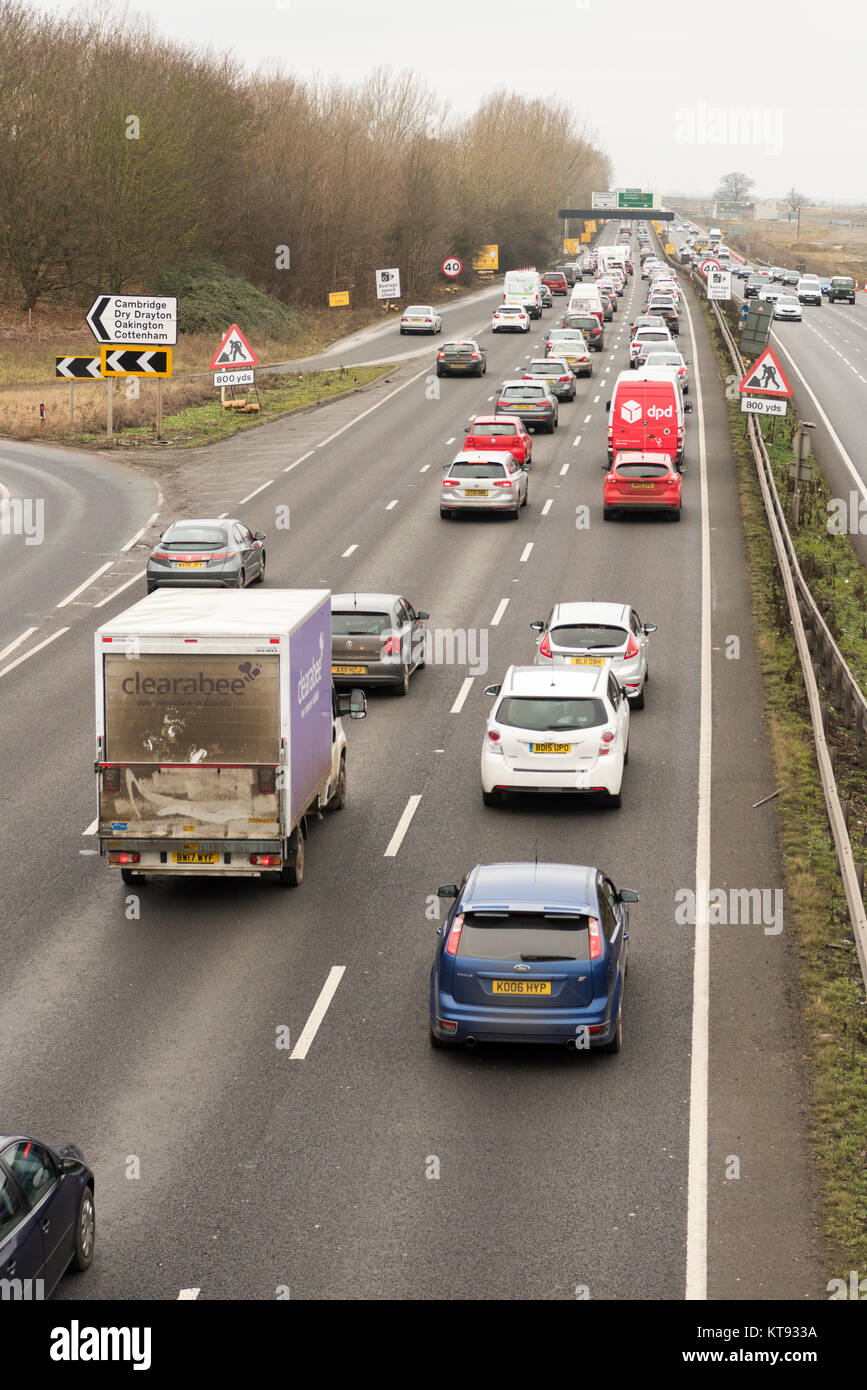 Traffic jams uk winter hi-res stock photography and images - Alamy