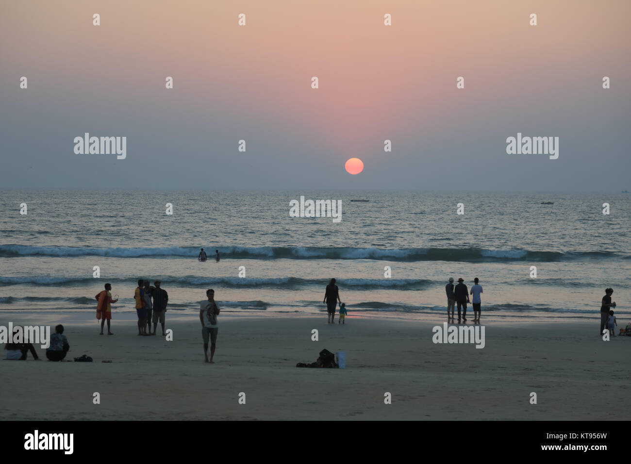Benaulim, India. 23rd Dec, 2017. Benaulim beach, Goa, India. Saturday ...