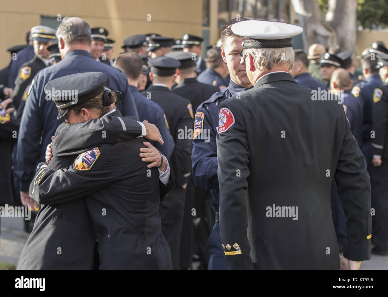 San Diego, California, USA. 24th Dec, 2017. Thousands of firefighters ...