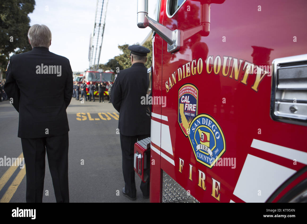 San Diego, California, USA. 23rd Dec, 2017. Thousands of firefighters ...