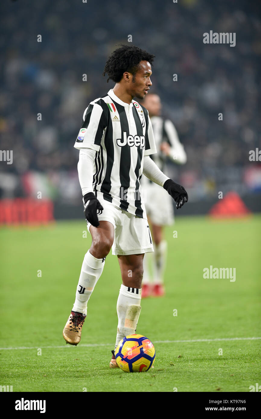 Turin, Italy. 23rd Dec, 2017. Juan Cuadrado (Juventus FC),during the ...