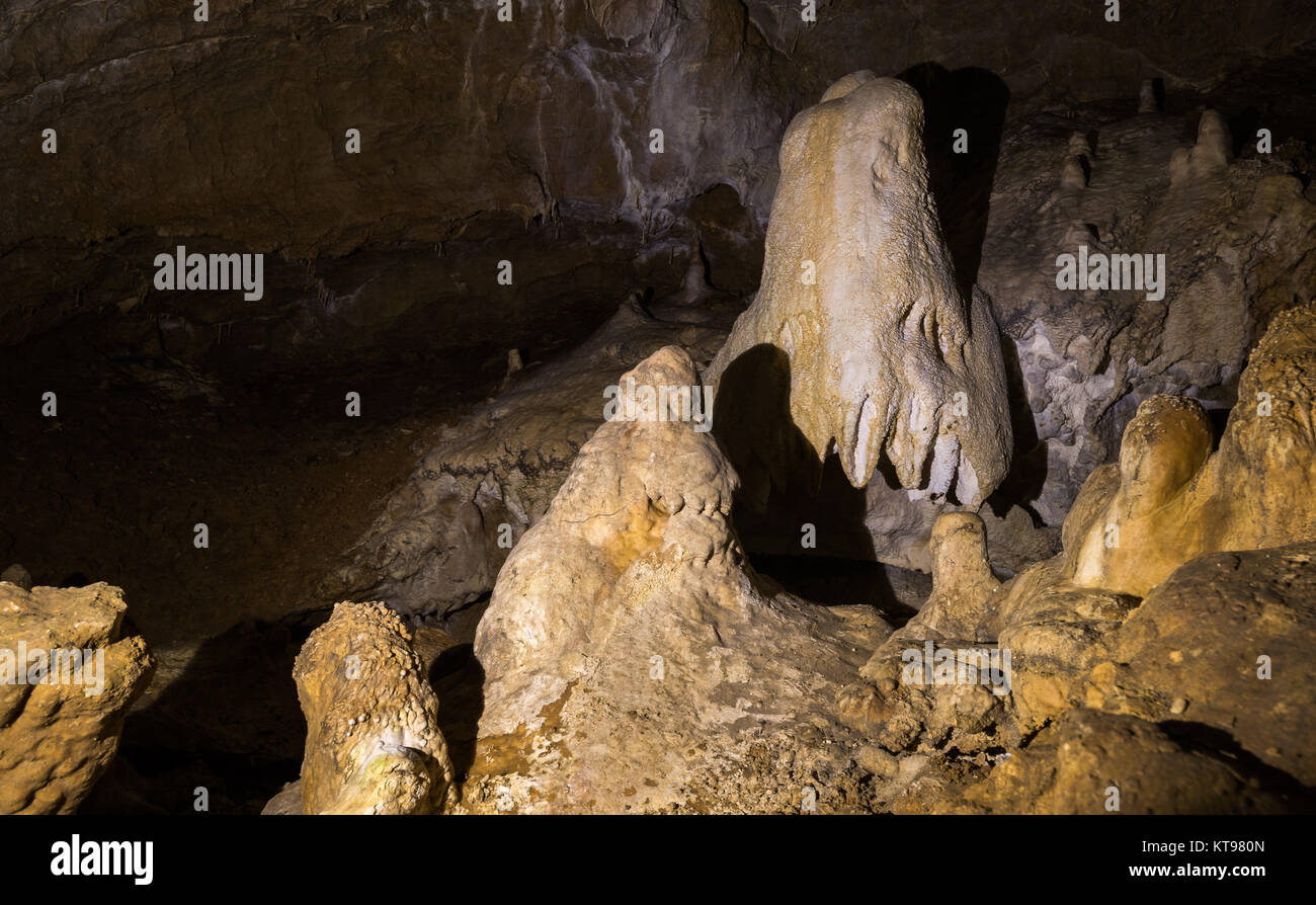 Inside of a Cave Stock Photo - Alamy