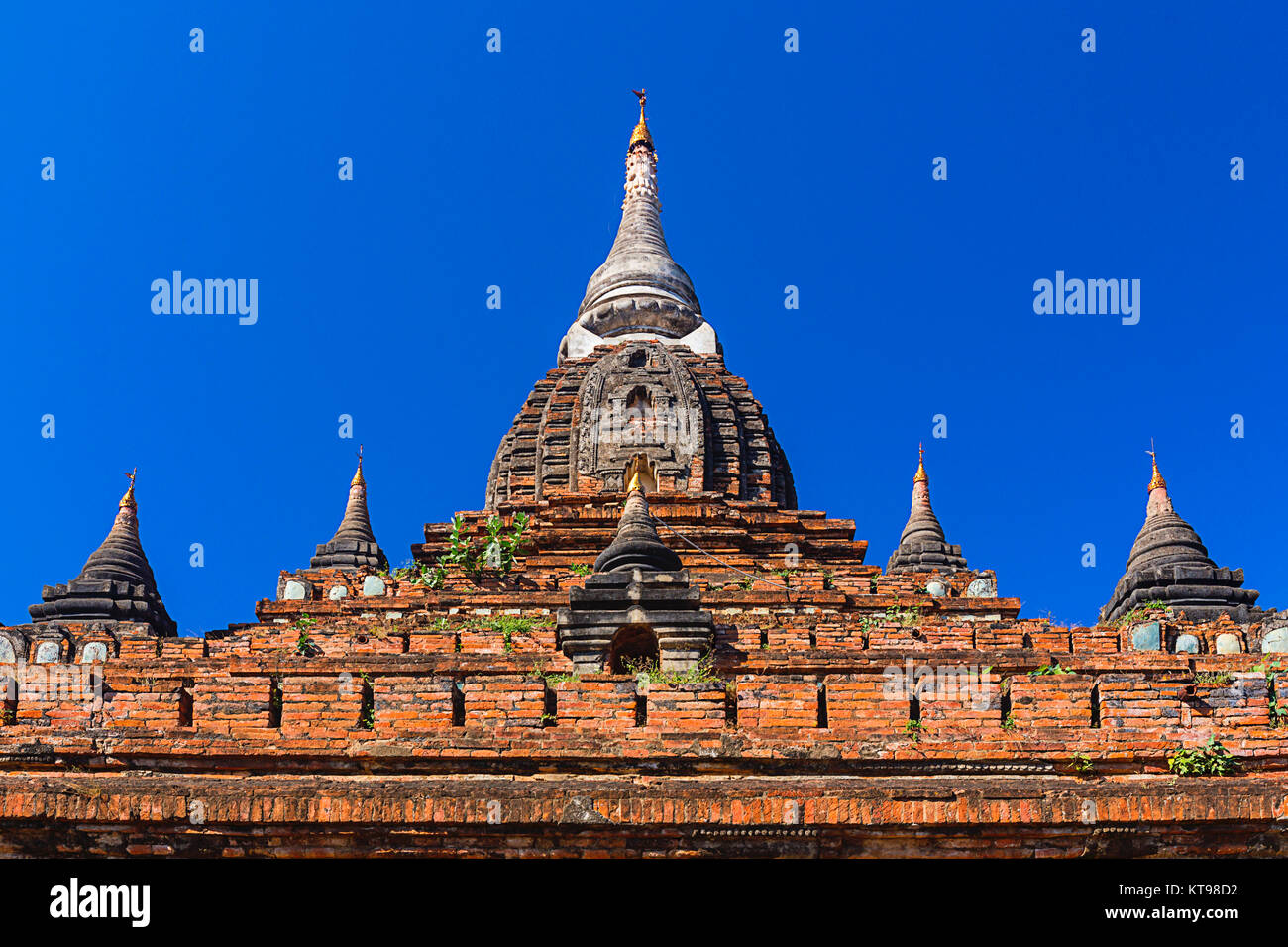 Bagan buddha tower at day Stock Photo - Alamy