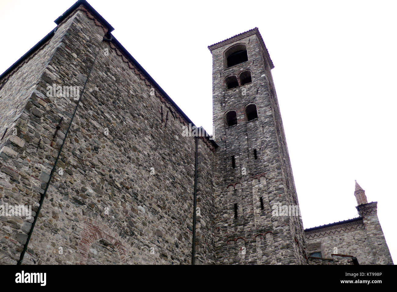 St. Colombano Abbey, Bobbio, Emilia Romagna, Italy Stock Photo - Alamy