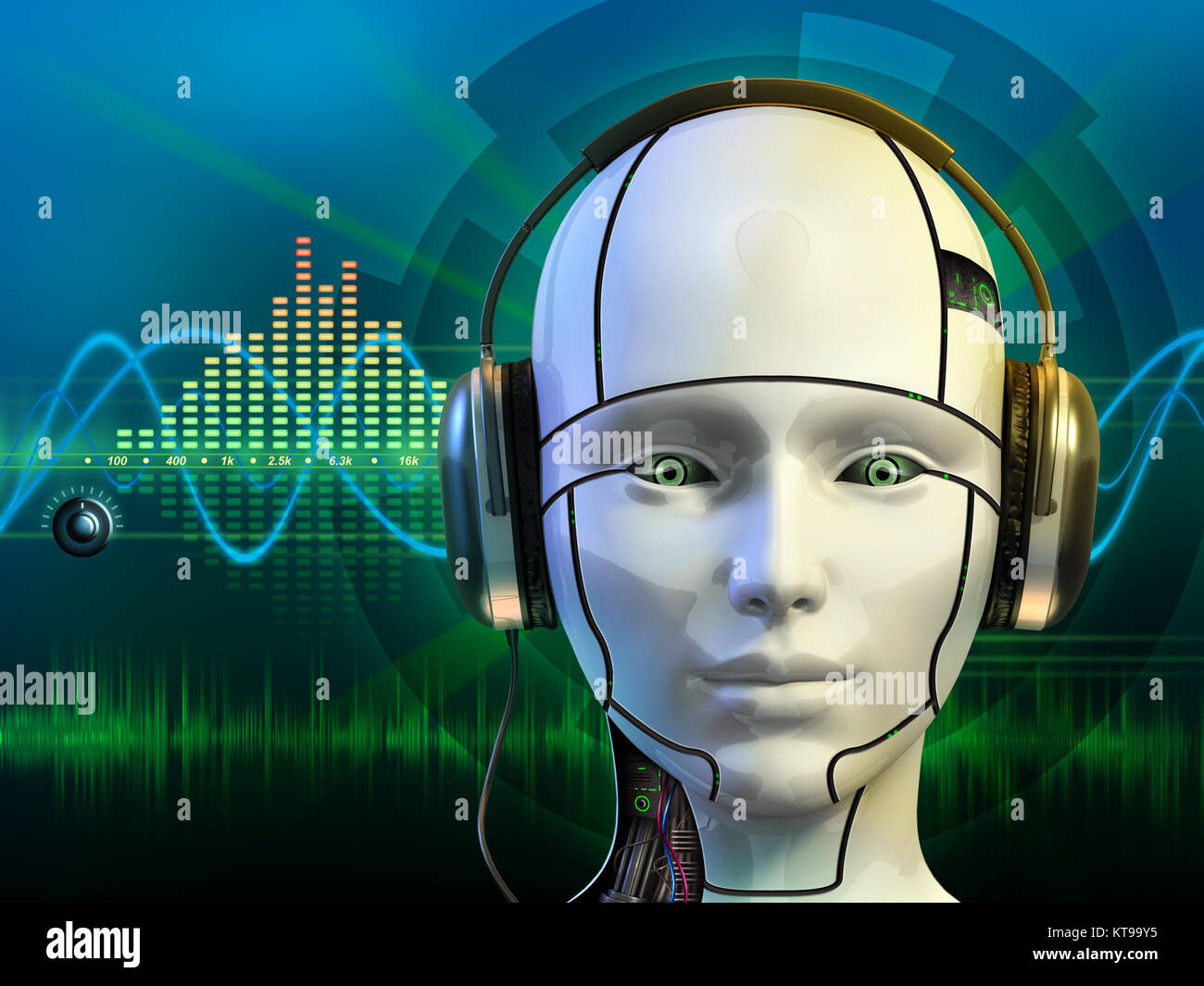 Humanoid robot head hi-res stock photography and images - Alamy