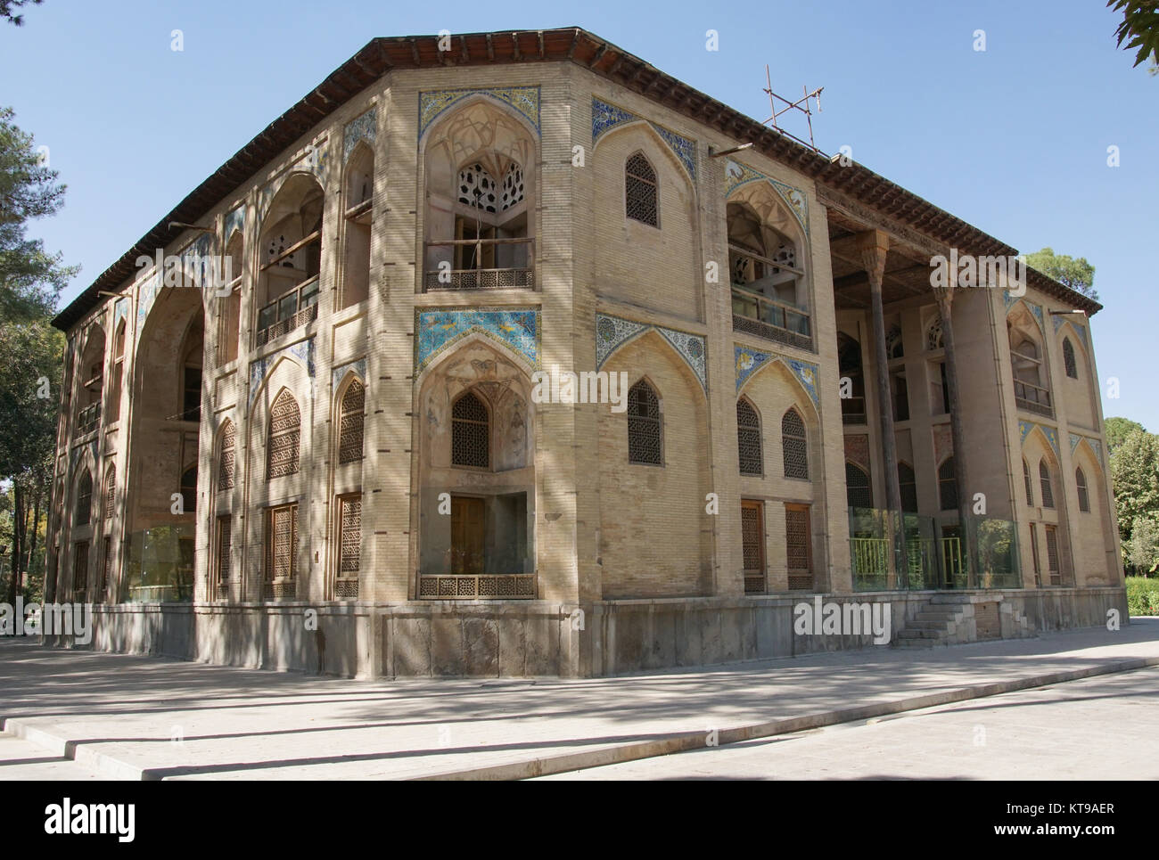 Hasht Behesht Palace, Isfahan, Iran, Asia Stock Photo - Alamy
