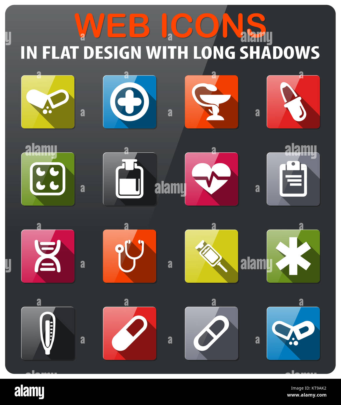 medical icon set Stock Photo - Alamy