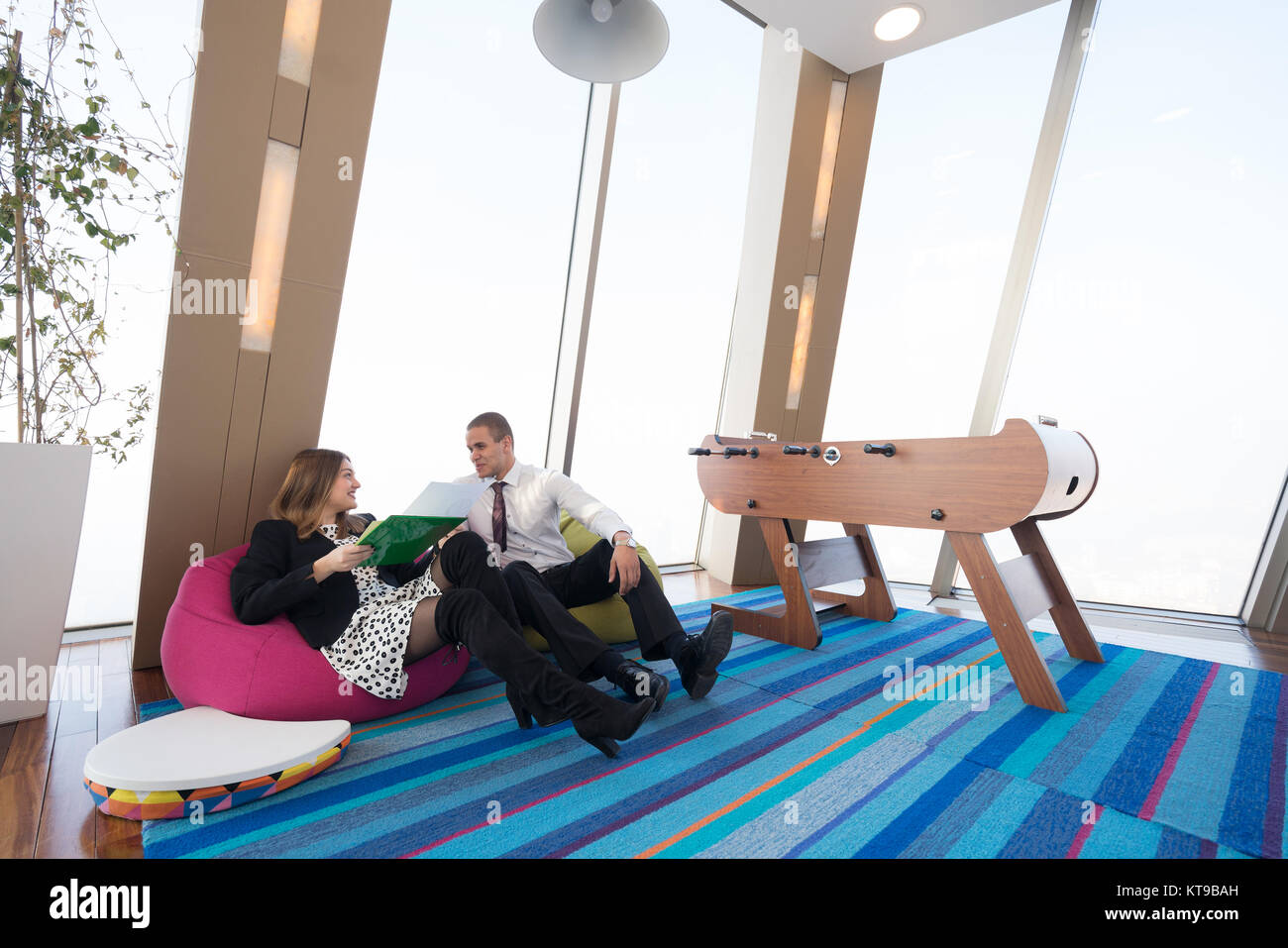 Modern office, meeting, business Stock Photo - Alamy
