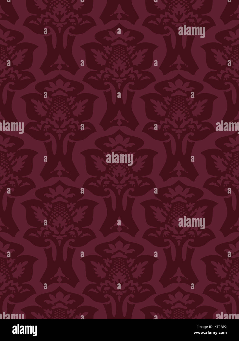 Vector colorful damask seamless floral pattern background. Color Stock ...