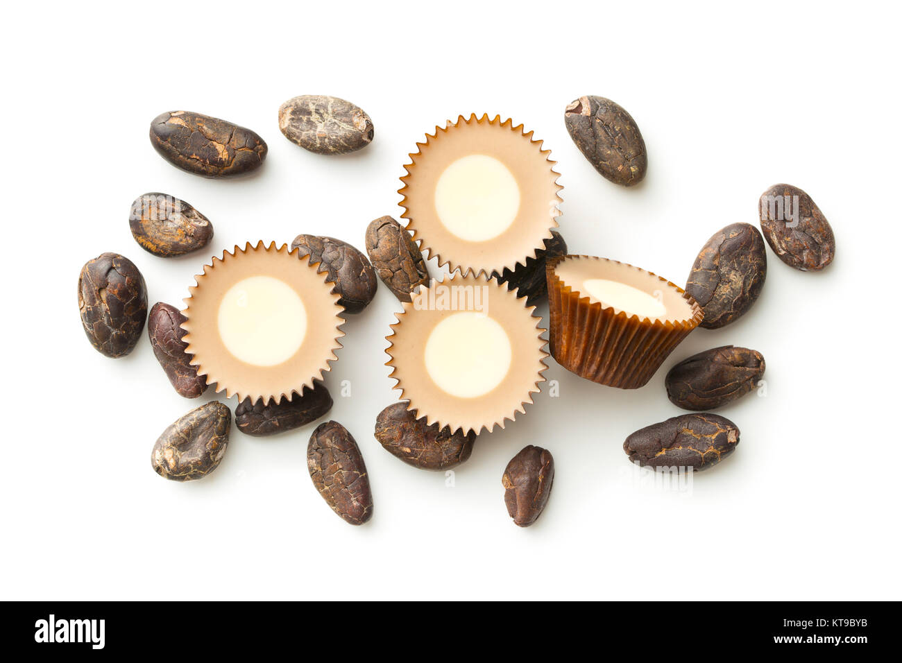 Sweet chocolate pralines Stock Photo - Alamy