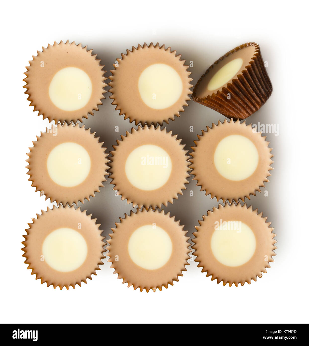 Sweet chocolate pralines Stock Photo - Alamy