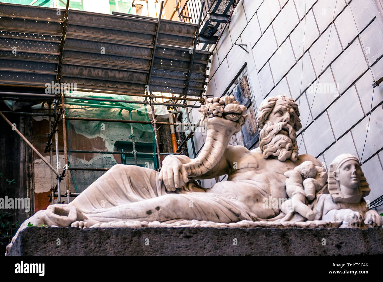 Roman statue the river god nile hi-res stock photography and images - Alamy