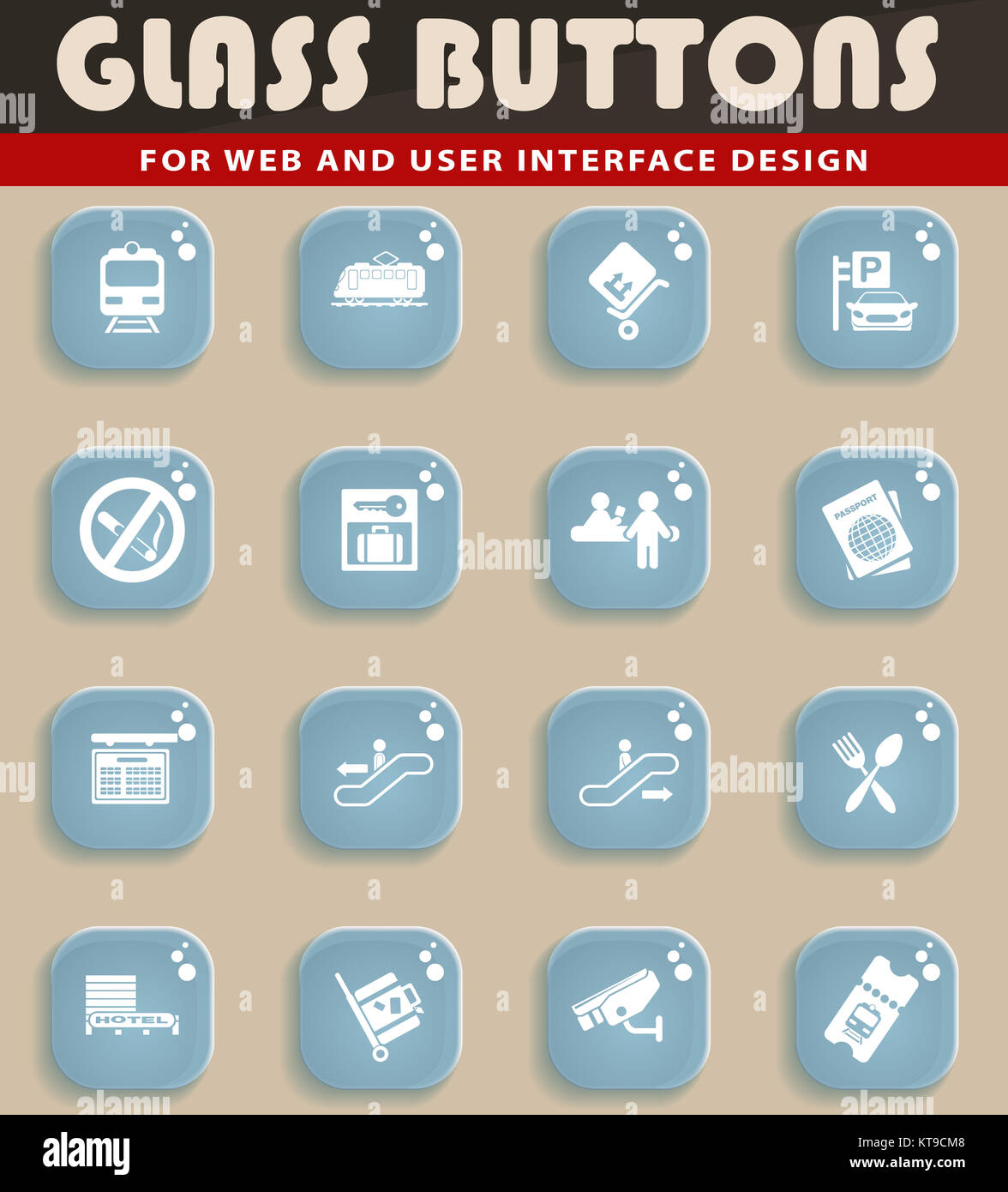 Train station symbols Stock Photo - Alamy