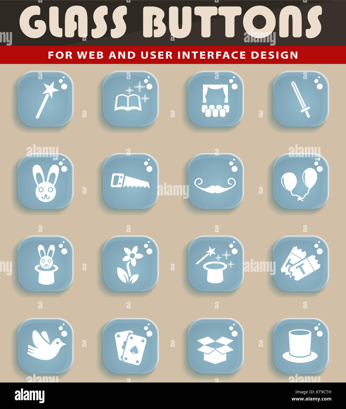 magic icon set Stock Photo - Alamy