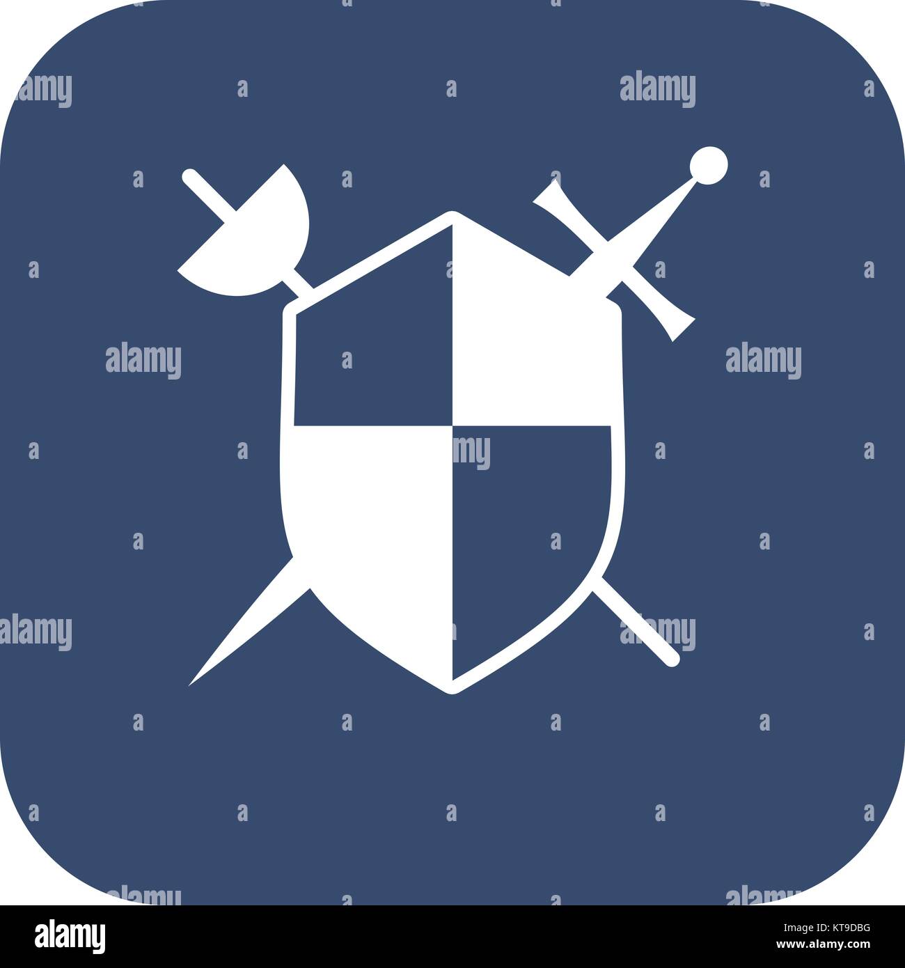 Shield icon, vector illustration. Flat design Stock Vector Image & Art ...