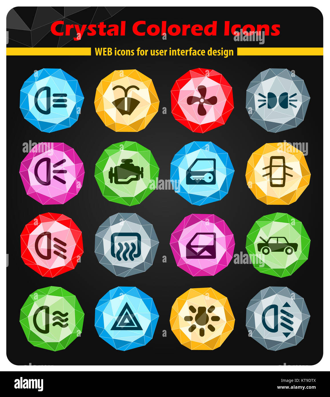 Car interface sign Stock Photo - Alamy