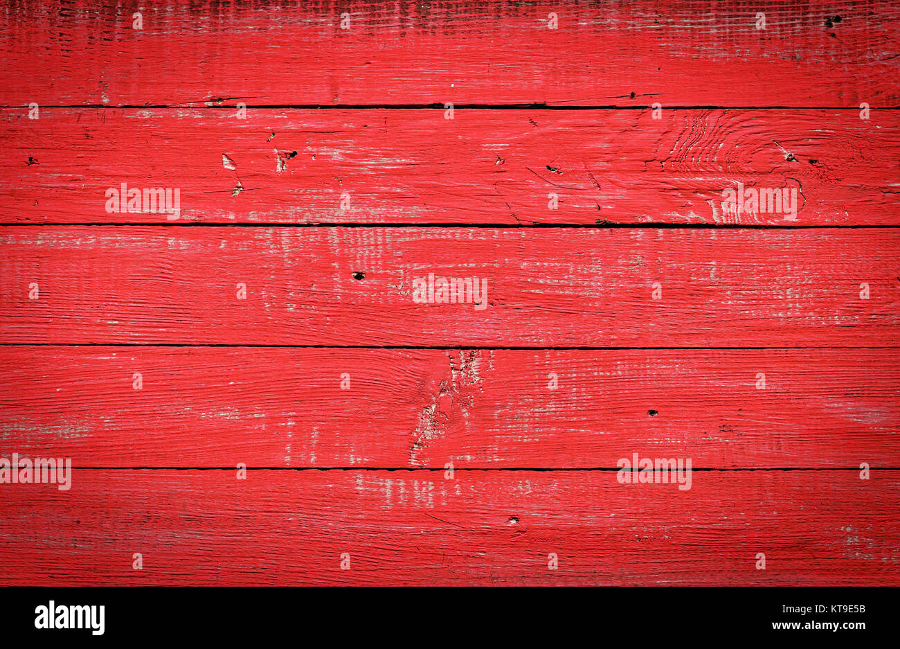 Red wooden background of boards Stock Photo - Alamy
