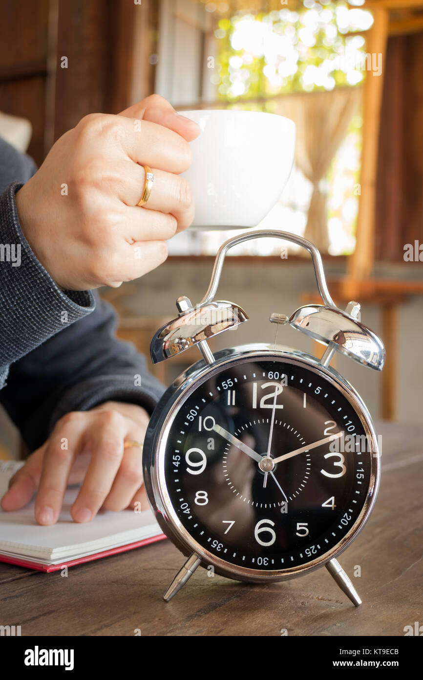 Little Bit Coffee Break Of Work Stock Photo - Alamy