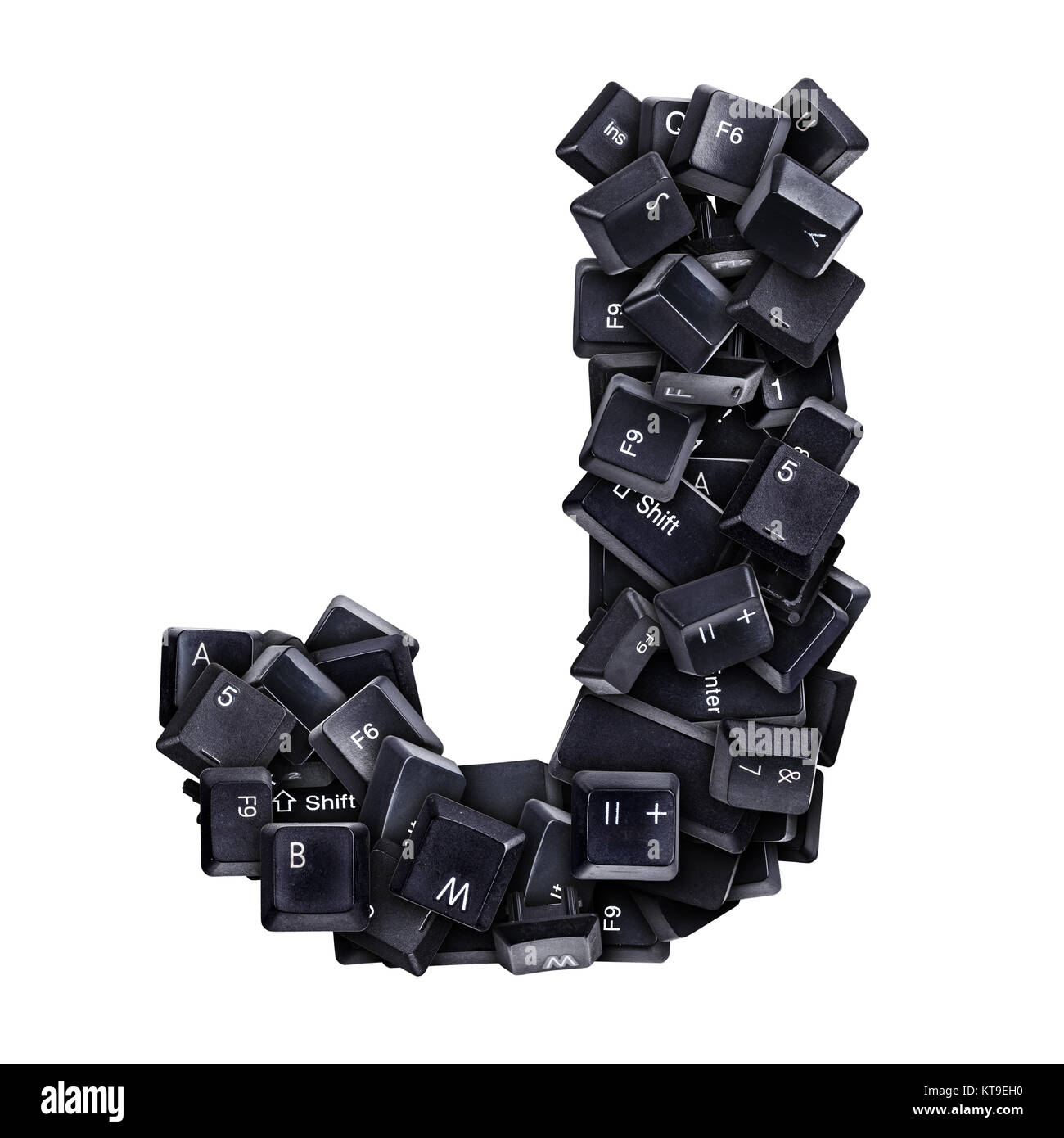 J typography font letter type hi-res stock photography and images - Alamy