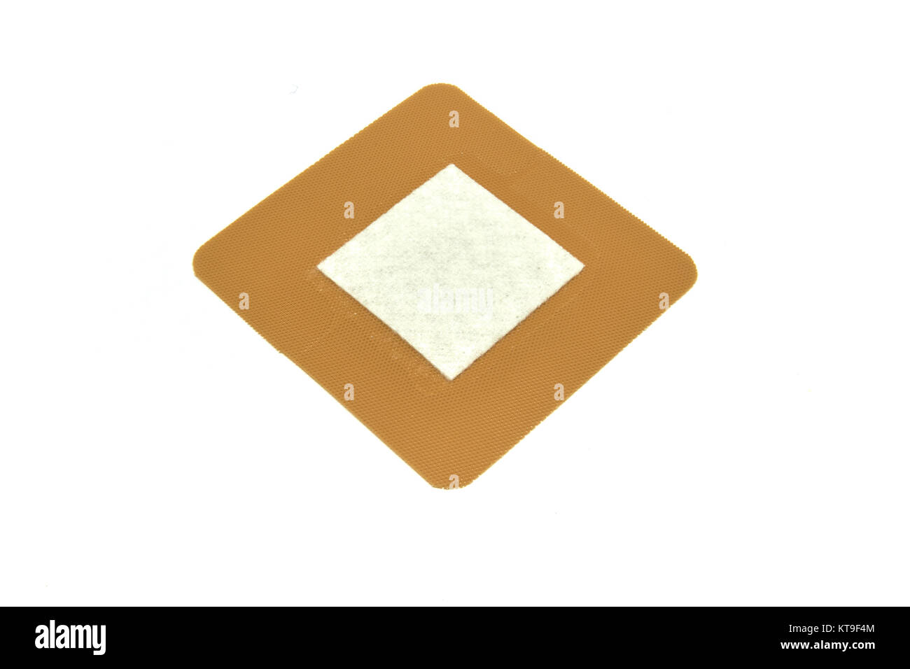 plaster in square shape isolated on white background Stock Photo - Alamy