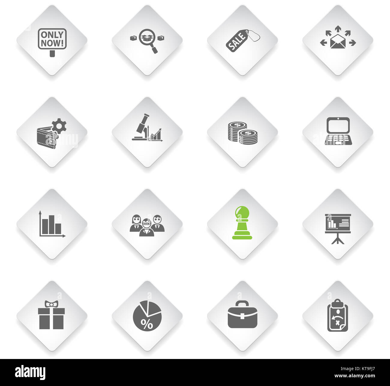 marketing icon set Stock Photo - Alamy