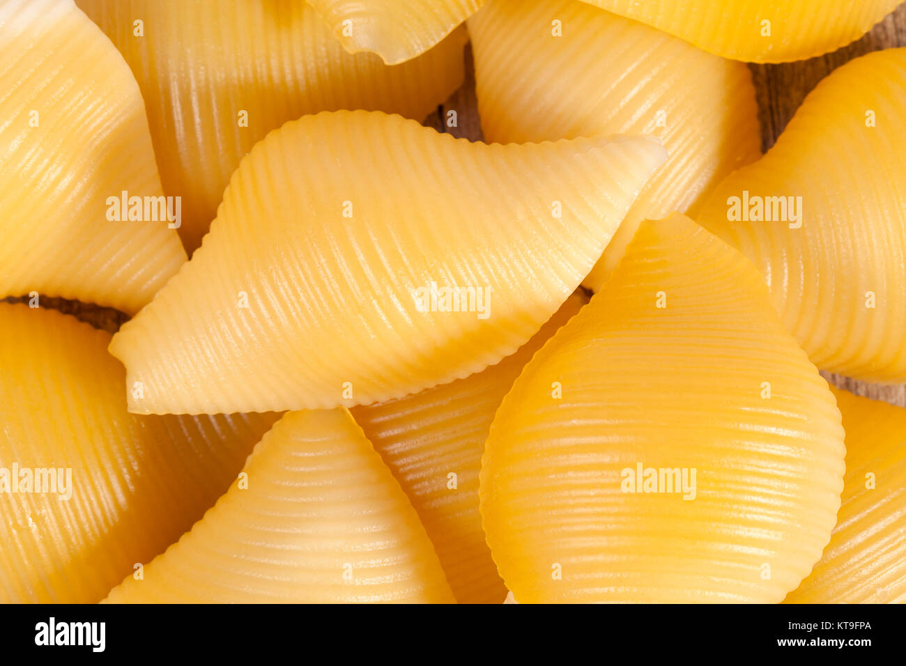 Conchiglie pasta, background of seashells, close up Stock Photo - Alamy