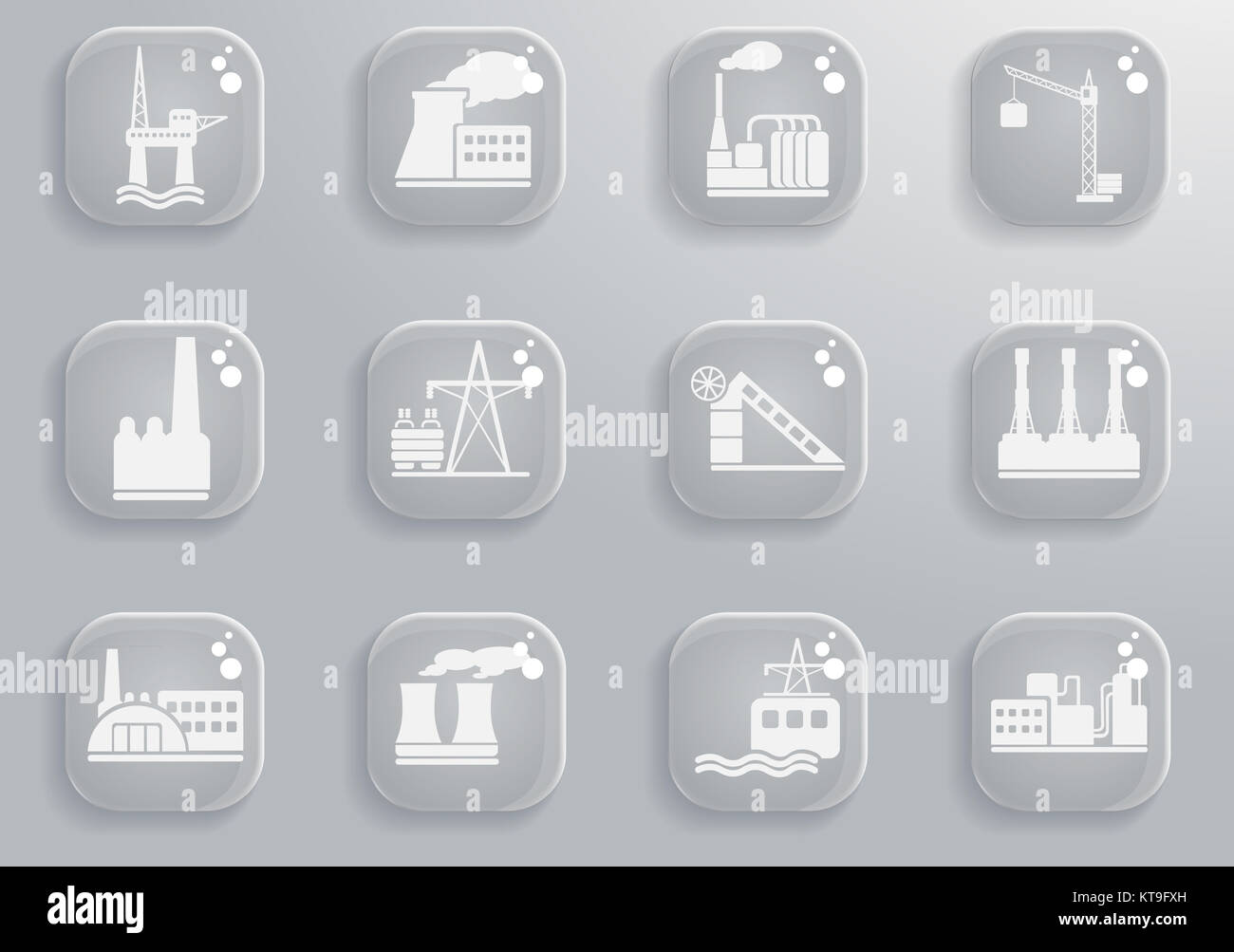 Factory and Industry Symbols Stock Photo - Alamy