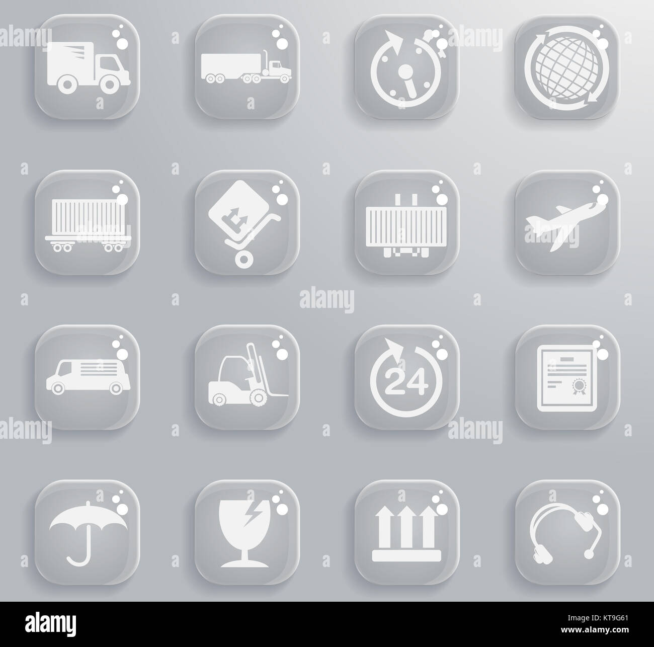 Cargo shipping symbols Stock Photo - Alamy