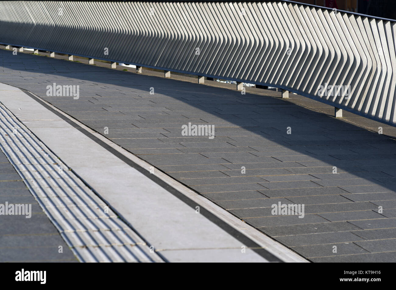 promenade in the harbor Stock Photo - Alamy