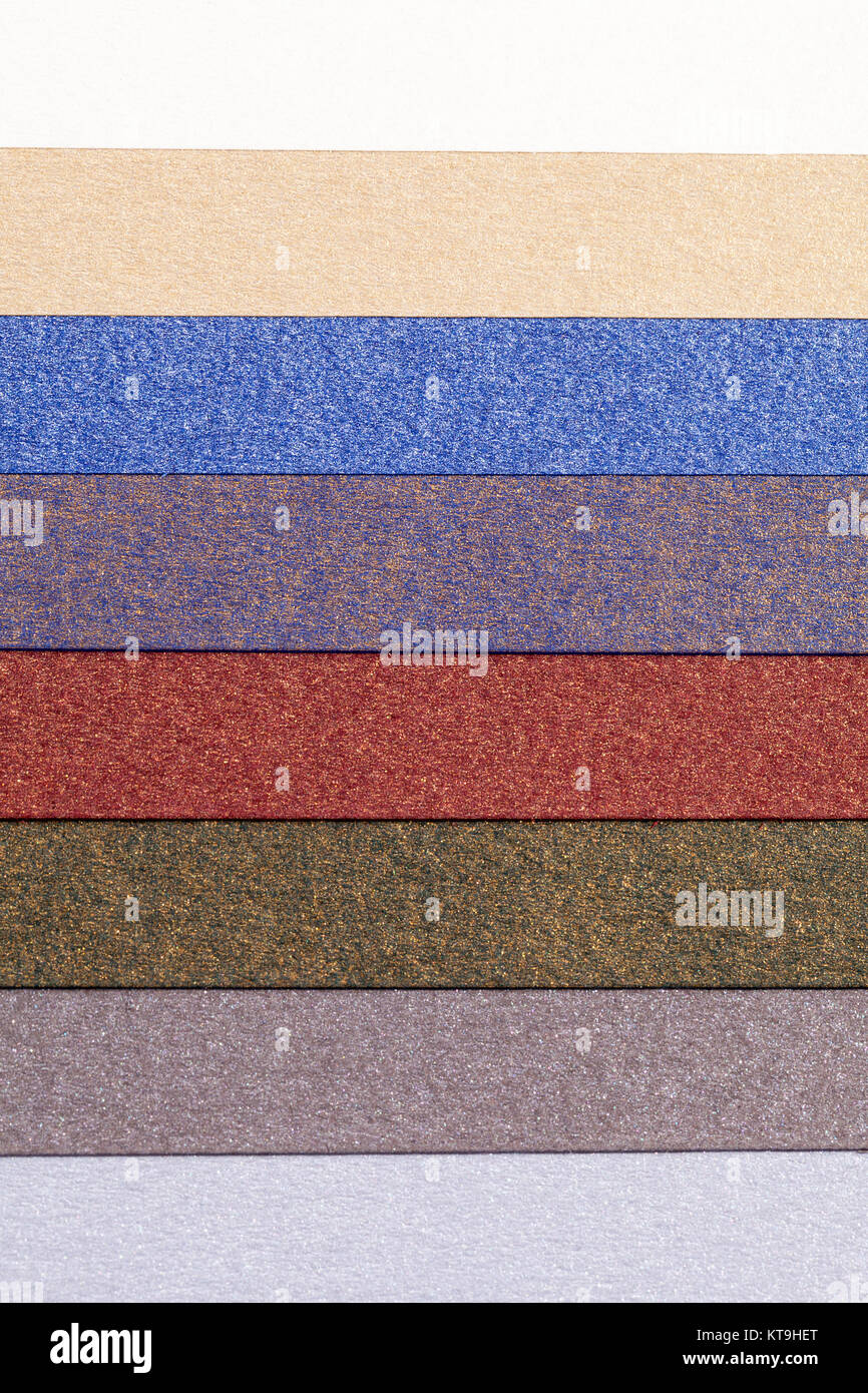 Background of colorful paper parallel horizontal shiny stripes Stock ...