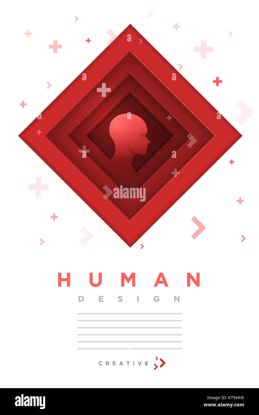 Human mind concept design Stock Photo - Alamy