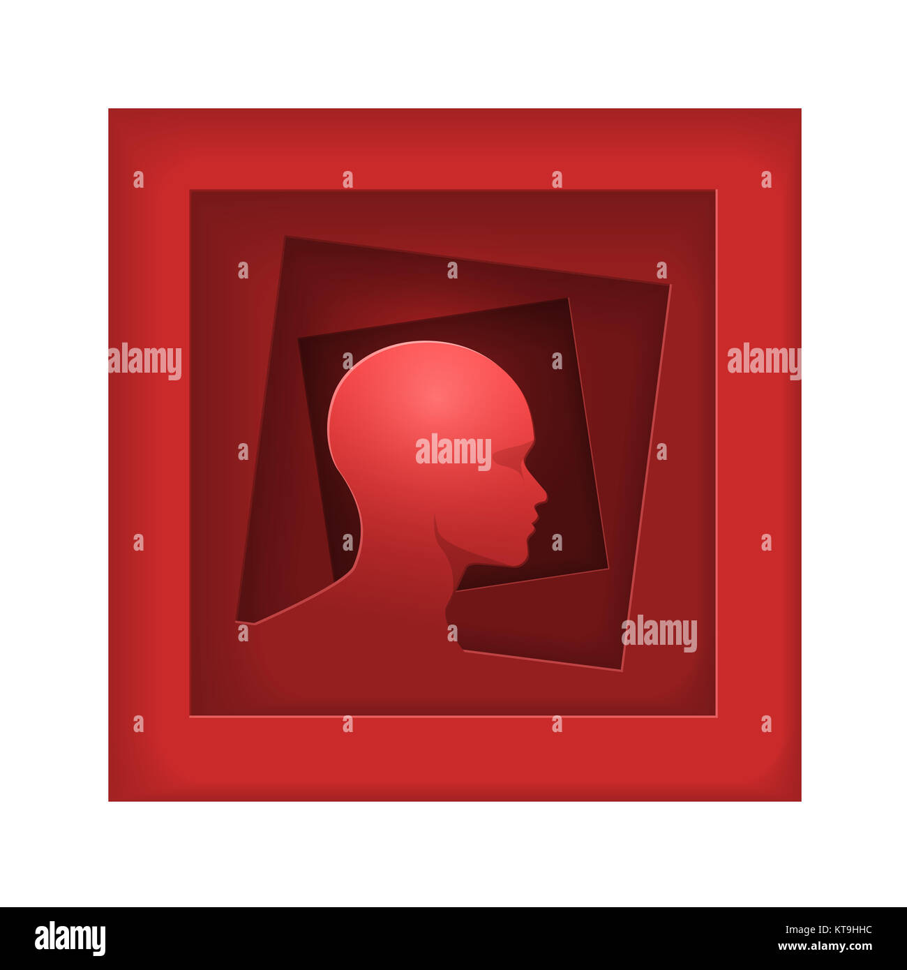 Human mind design Stock Photo - Alamy