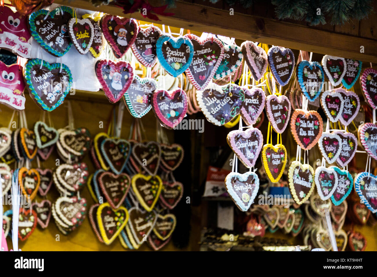 Christmas handmade colorful inscripted decorative delicious german ...