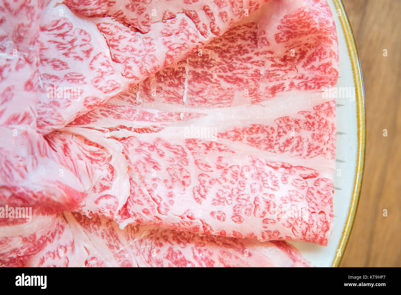 Wagyu a5 beef meat texture hi-res stock photography and images - Alamy