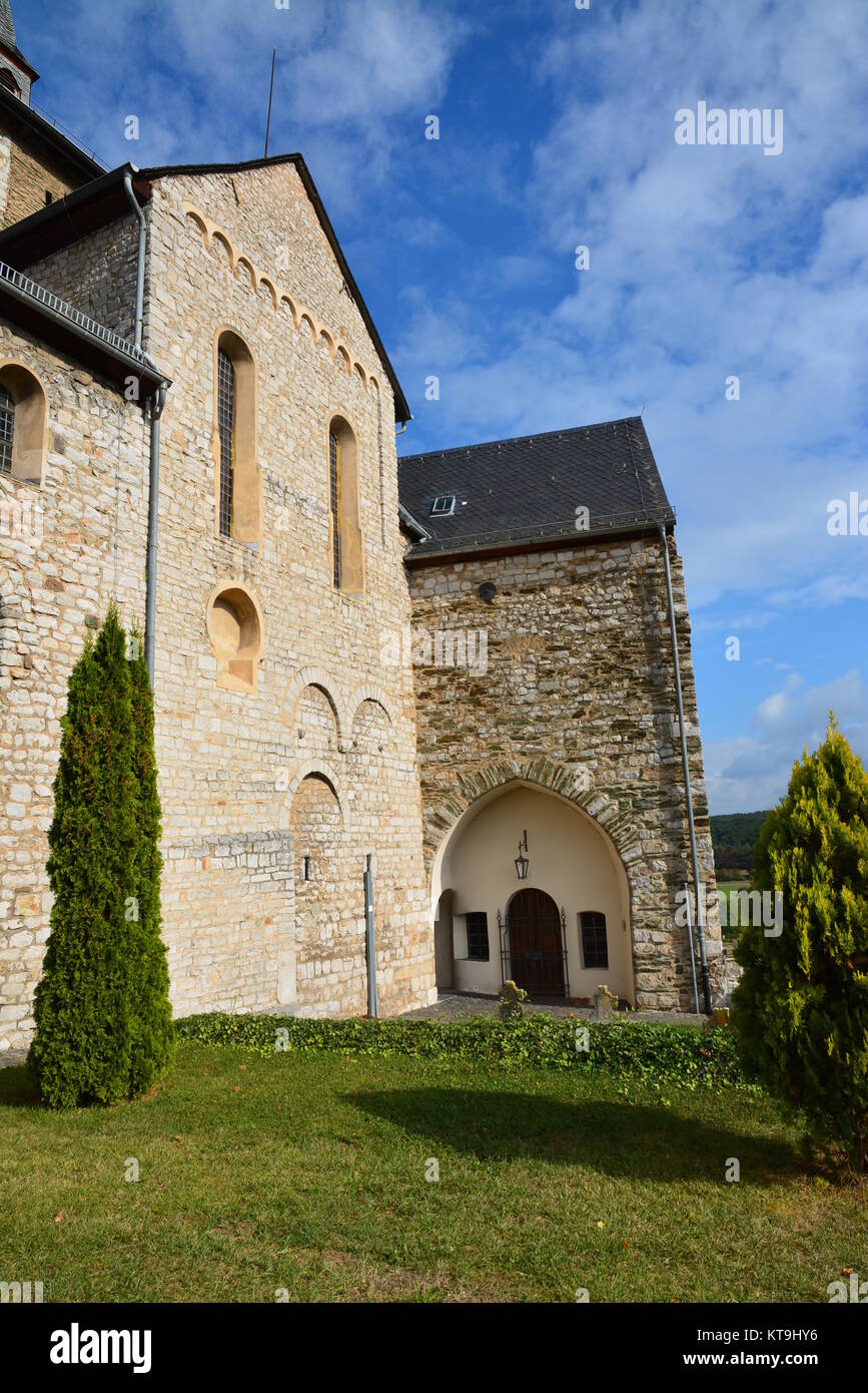 holy trinity chapel saint lubentius Stock Photo - Alamy