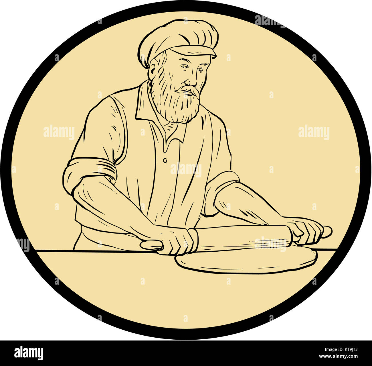 Medieval baker hi-res stock photography and images - Alamy